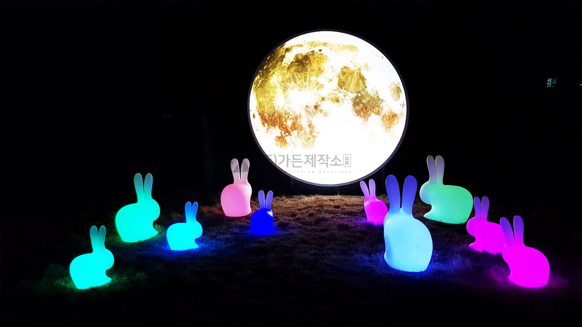 LED 토끼 Type.1 | 가든제작소